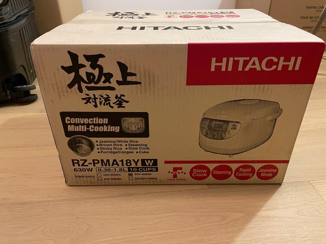 HITACHI 1.8L RICE COOKER, TV & Home Appliances, Kitchen Appliances ...