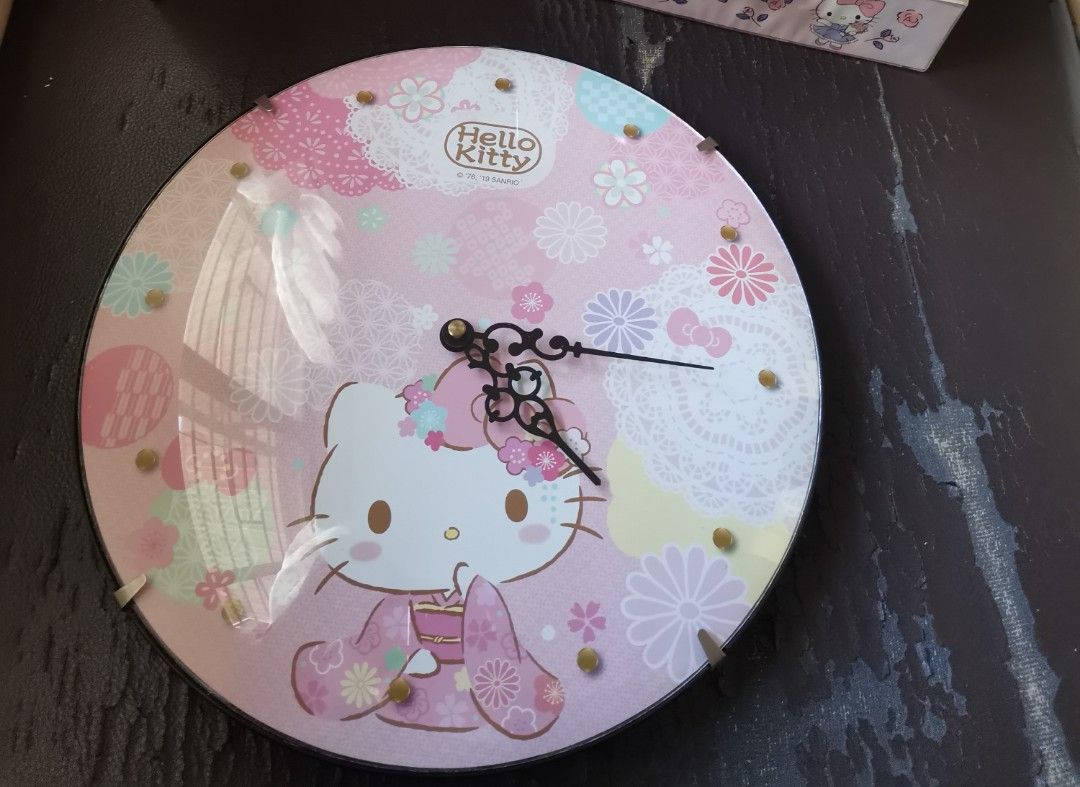 Hk sakura clock, Furniture & Home Living, Home Decor, Clocks on Carousell
