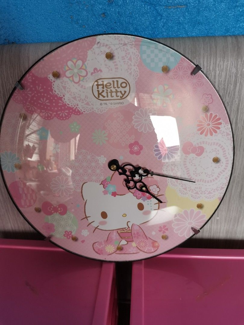 Hk sakura clock, Furniture & Home Living, Home Decor, Clocks on Carousell