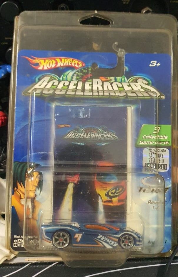 Hot Wheels Original Rare 2005 Factor sealed set Acceleracers Reverb ...