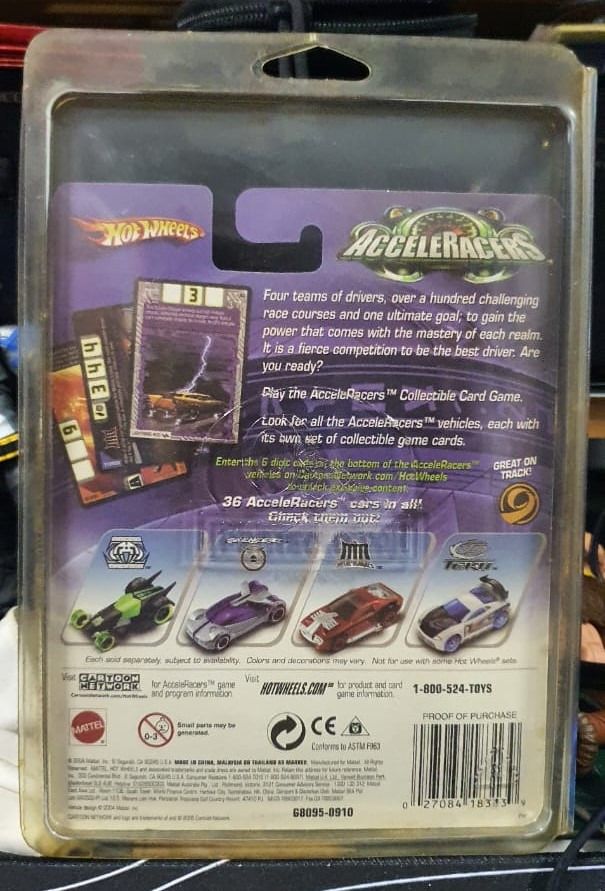 Hot Wheels Original Rare 2005 Factor sealed set Acceleracers Reverb ...