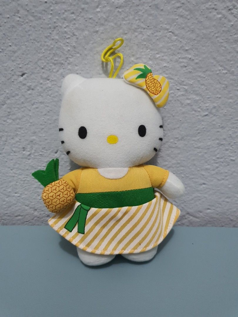 Hello Kitty Soft Toy Charm Grendene- Sanrio collab, Hobbies & Toys ...