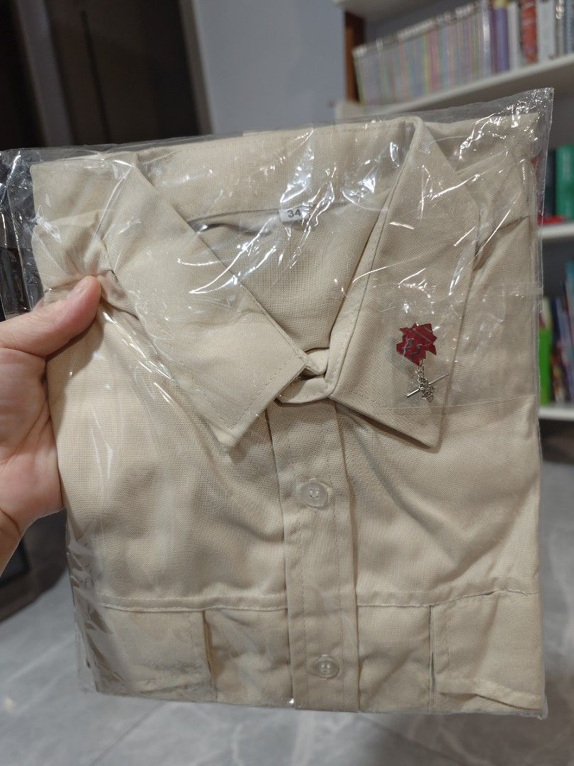 Hwa Chong JC Uniform with Collar Pin, Men's Fashion, Tops & Sets ...