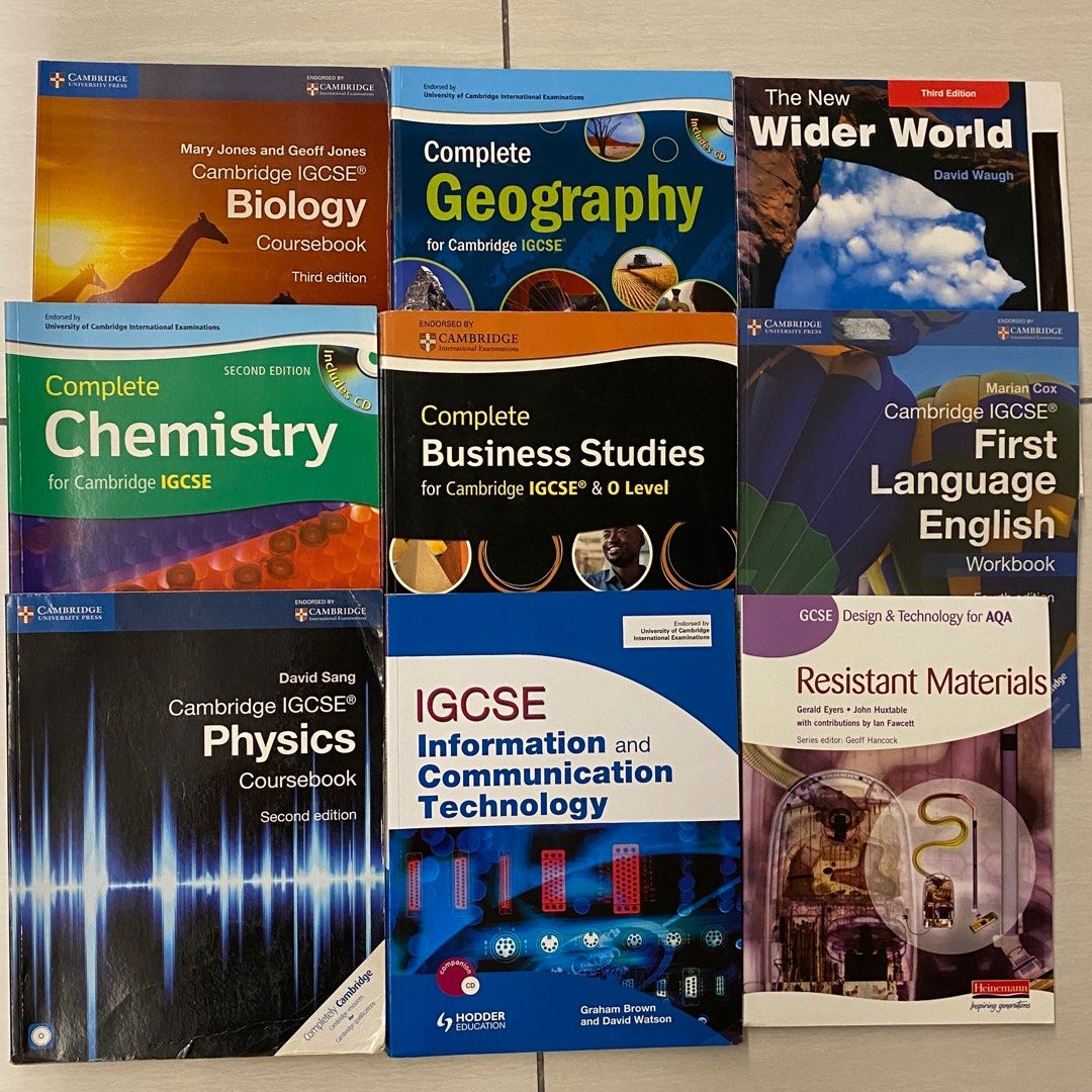Igcse Textbooks Hobbies And Toys Books And Magazines Textbooks On Carousell