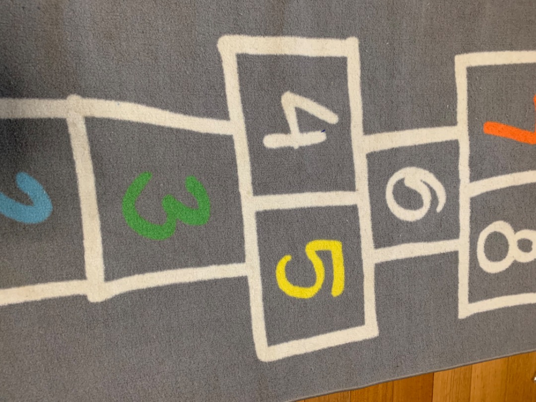 Ikea number carpet, Babies & Kids, Infant Playtime on Carousell