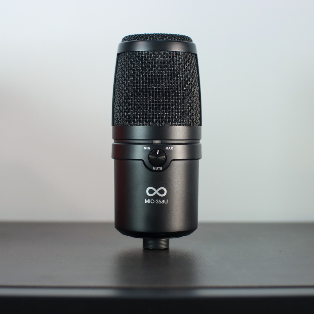 Infinity MIC358U USB Microphone (Podcast, Streaming), Audio ...