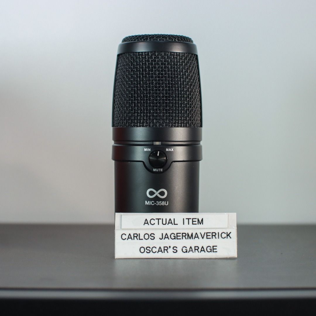 Infinity MIC358U USB Microphone (Podcast, Streaming), Audio ...