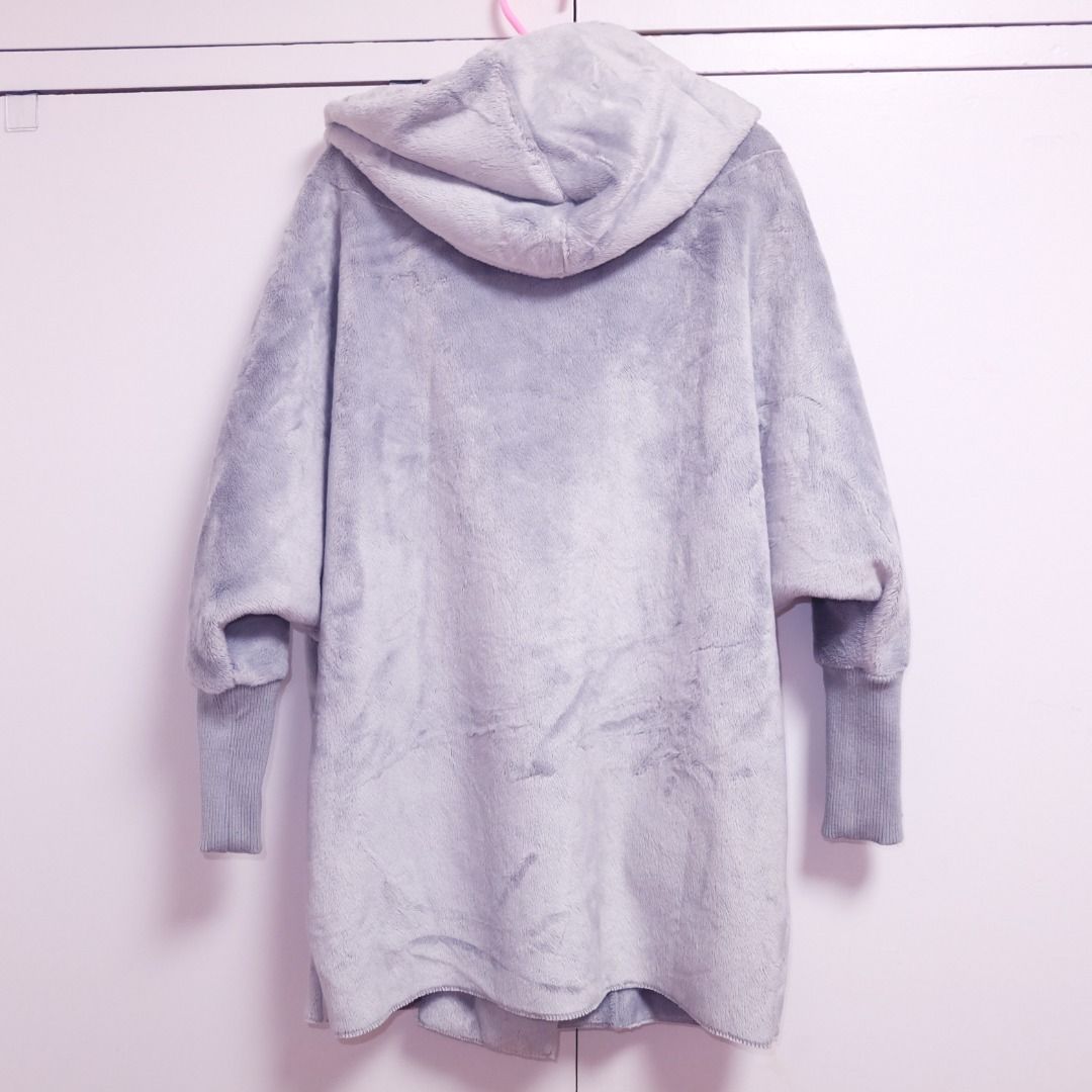 Japanese Faux Fur Coat | EMODA Gyaru Y2K Grey Gray Korean Winter Fall ...