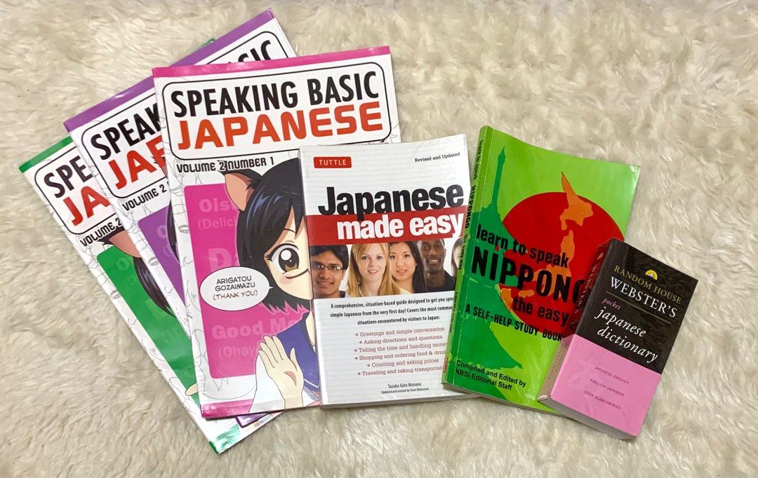 Japanese Language Learning Books on Carousell