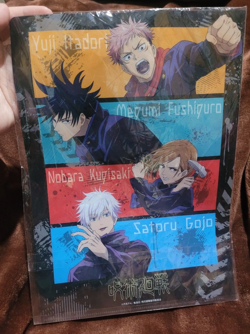 Jujutsu Kaisen Folder, Hobbies & Toys, Stationary & Craft, Stationery ...