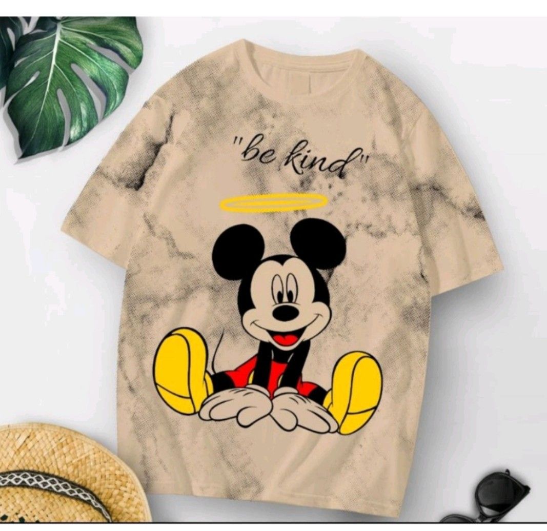 Kaos mickey mouse be kind baju mickey mouse jumbo on Carousell
