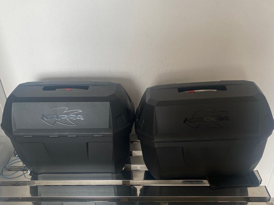 Kappa side panniers, Motorcycles, Motorcycle Accessories on Carousell