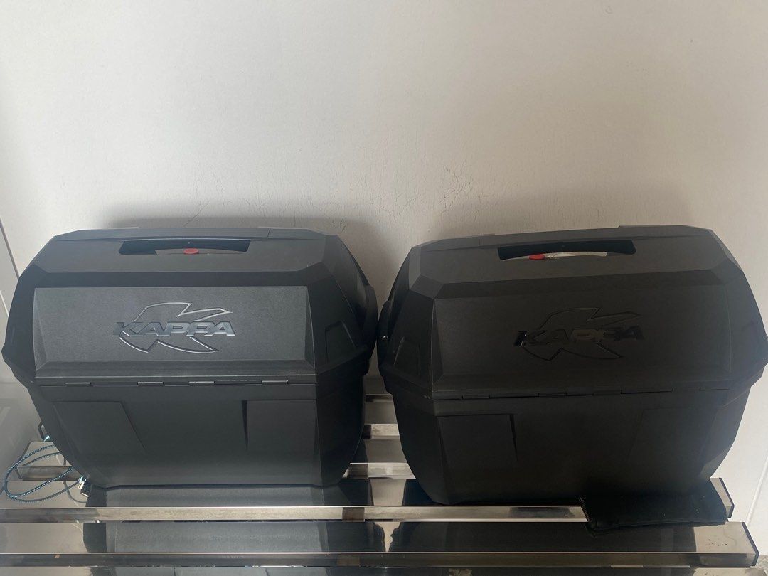 Kappa side panniers, Motorcycles, Motorcycle Accessories on Carousell