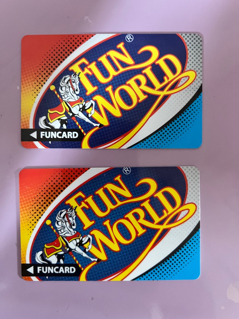 Kartu Fun World Fun Card TP Surabaya, Toys & Collectibles, Permainan ...
