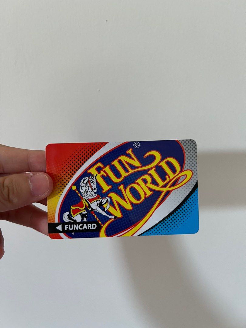 Kartu Fun World Fun Card TP Surabaya, Toys & Collectibles, Permainan Papan & Kartu di Carousell