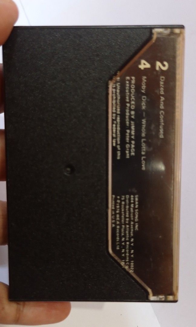 Kaset LED ZEPPELIN - THE SONG REMAINS THE SAME PART II, Hobbies & Toys ...