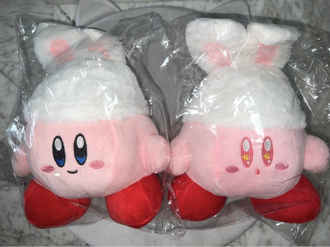Kirby Rabbit Bunny Hat Soft Toy Plush, Hobbies & Toys, Toys & Games on ...