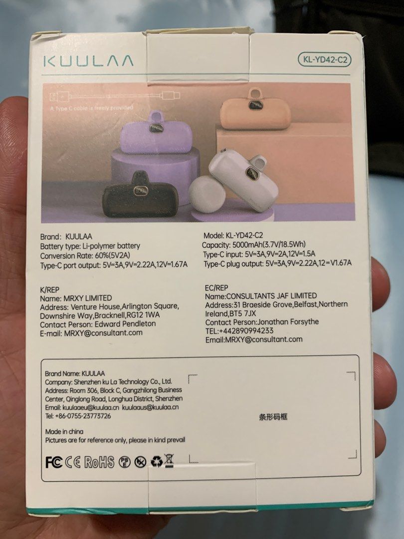 KUULAA mini PD 20W fast charging power pack 5000mah portable Quick ...