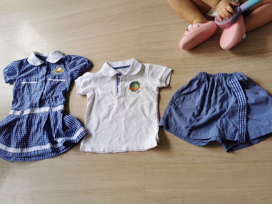 Learning Vision Preschool Uniforms (3 pieces), Babies & Kids, Babies ...