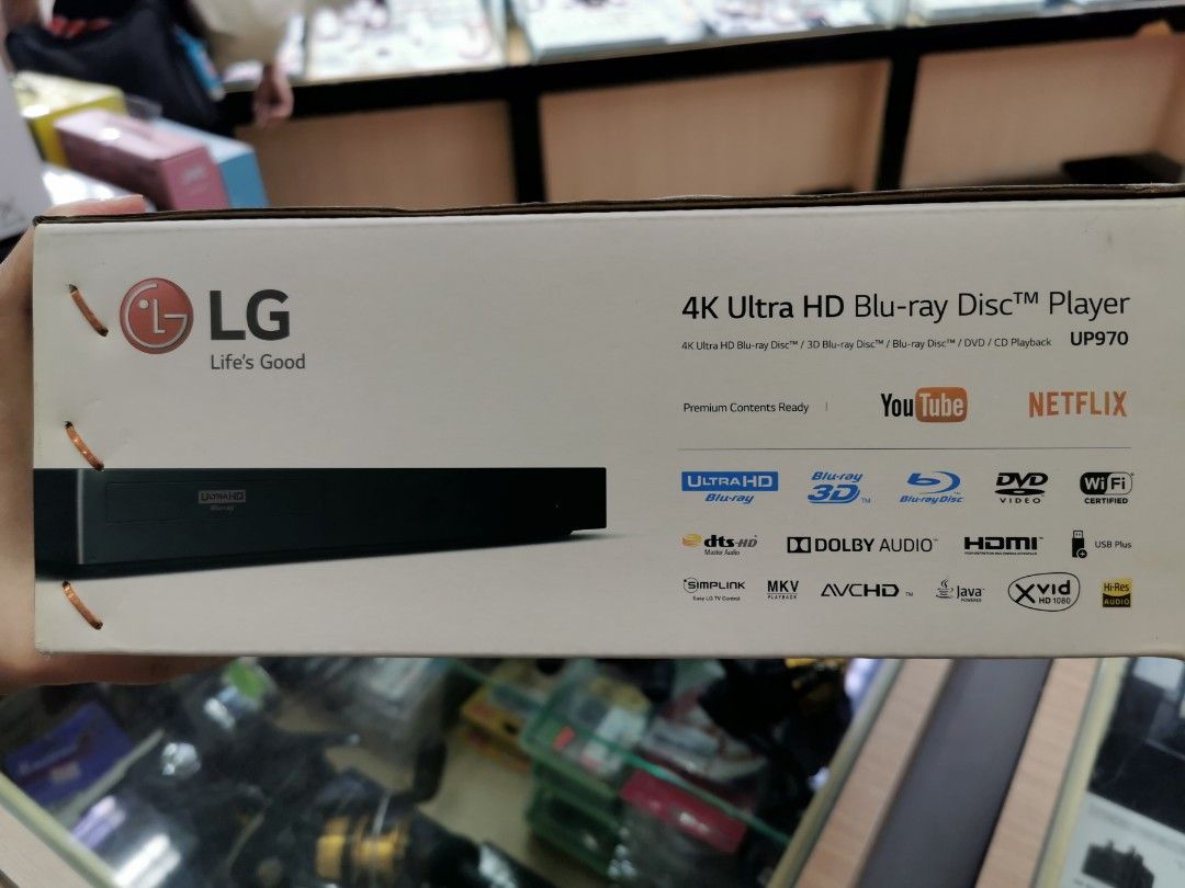 LG 4K ULTRA HD Blu-ray Disc Player, TV & Home Appliances, TV ...