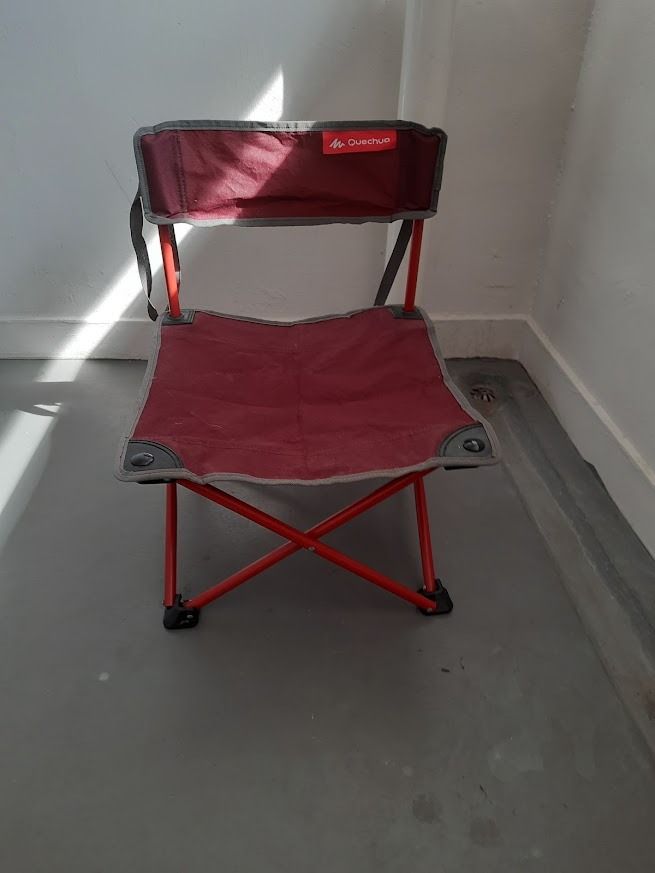 Like New Decathlon Quechua Safari Folding camping chair Small Size ...