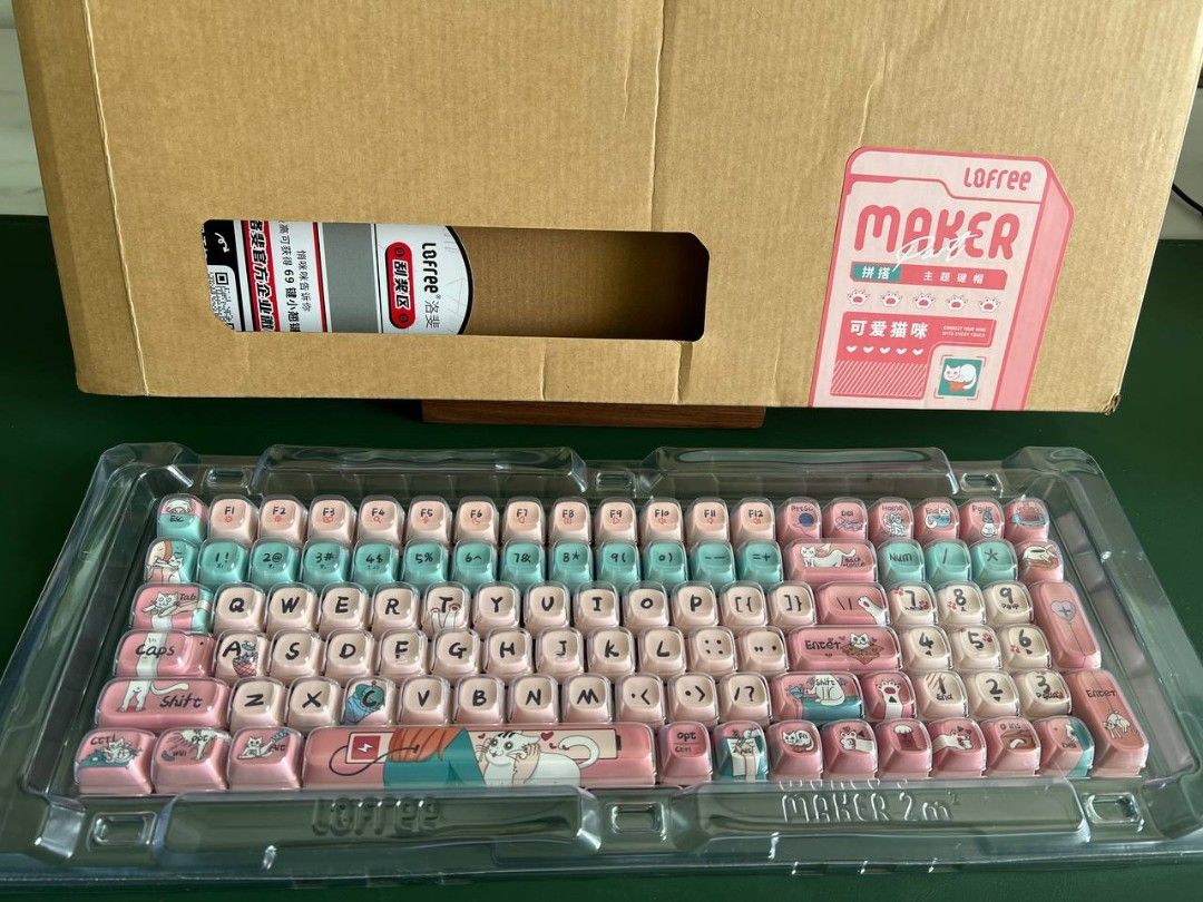 Lofree PBT Keycaps, Computers & Tech, Parts & Accessories, Computer ...