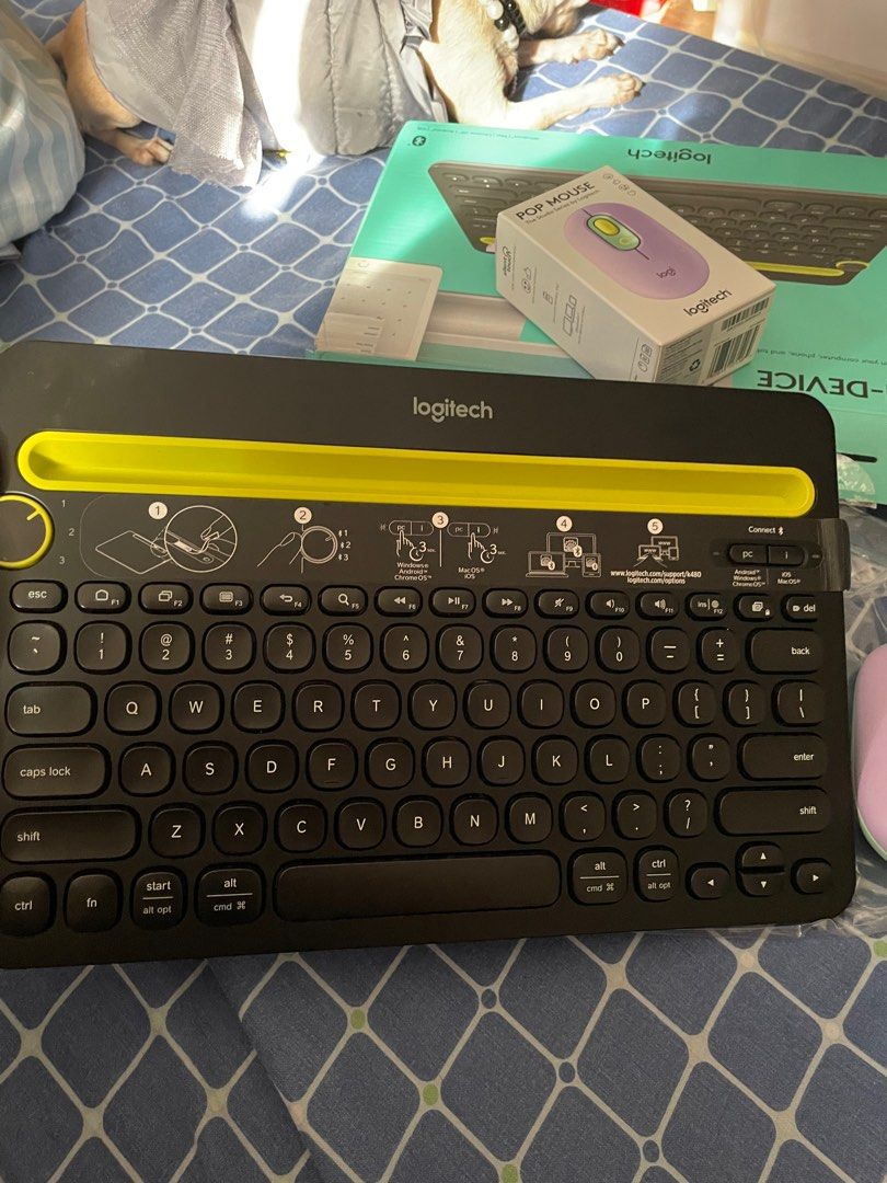 Logitech Bluetooth Mouse And Keyboard Computers And Tech Parts And Accessories Computer Keyboard