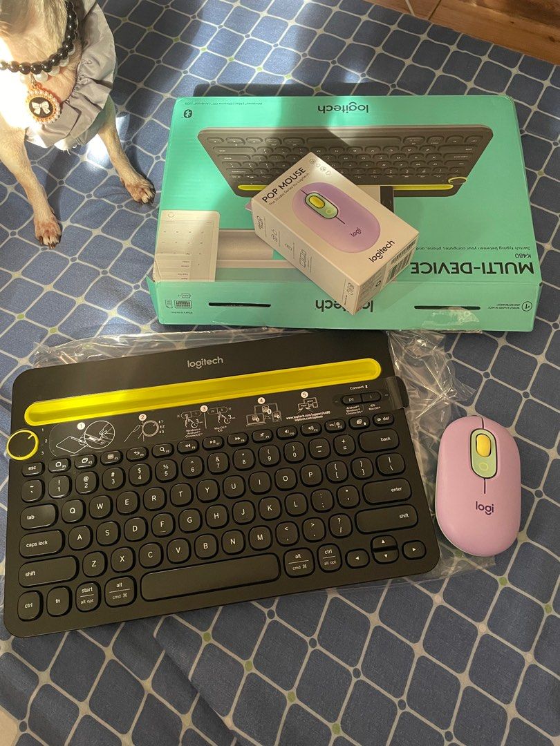 Logitech Bluetooth Mouse And Keyboard Computers And Tech Parts And Accessories Computer Keyboard