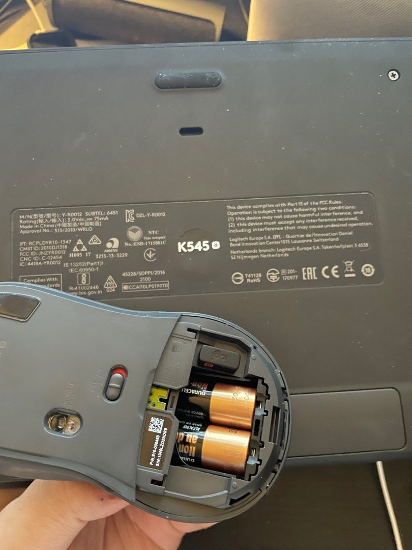 Logitech Keyboard And Mouse Computers Tech Parts Accessories Computer Keyboard On Carousell