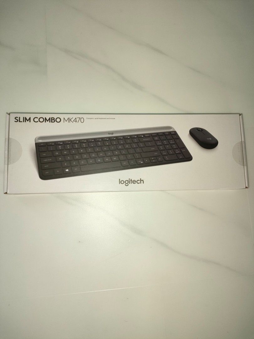 Logitech Wireless Keyboard And Mouse Computers And Tech Parts And Accessories Computer Keyboard On