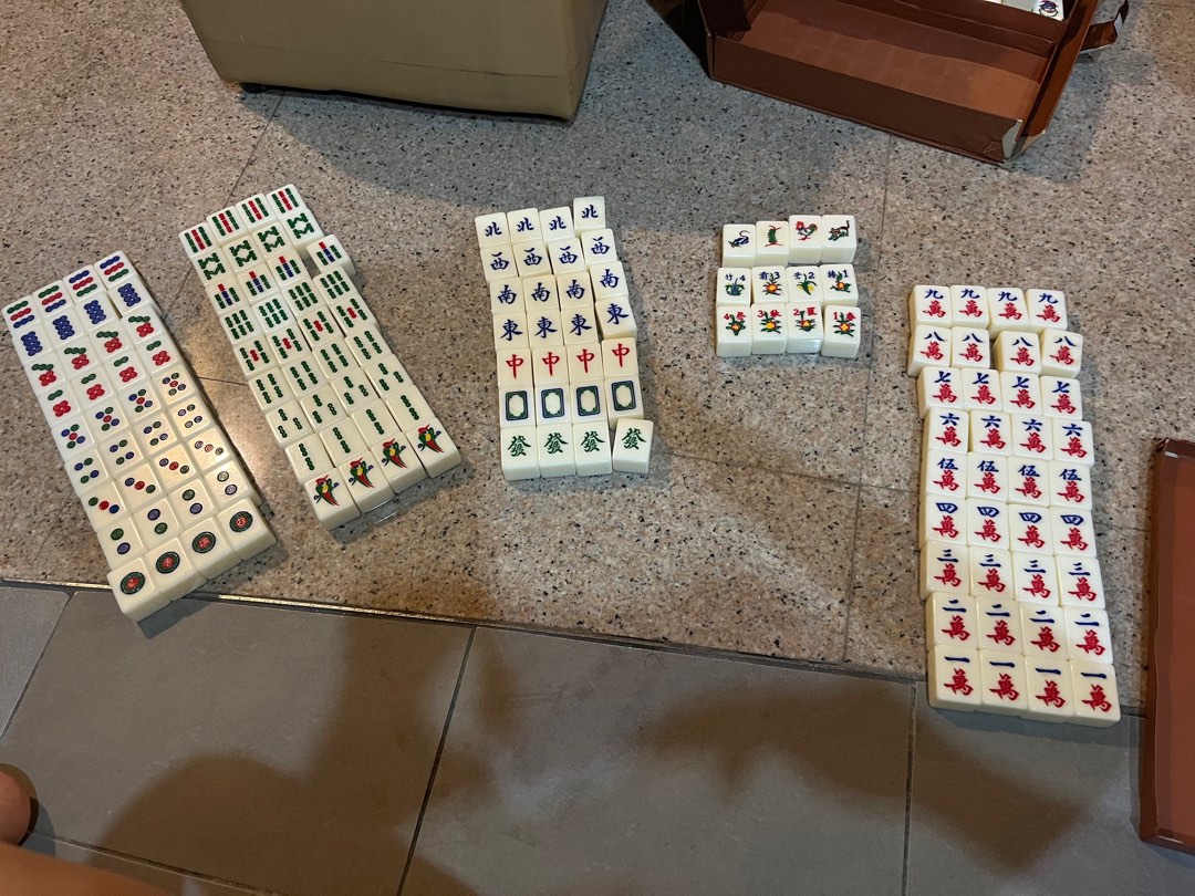 Mahjong Full Set, Hobbies & Toys, Toys & Games on Carousell