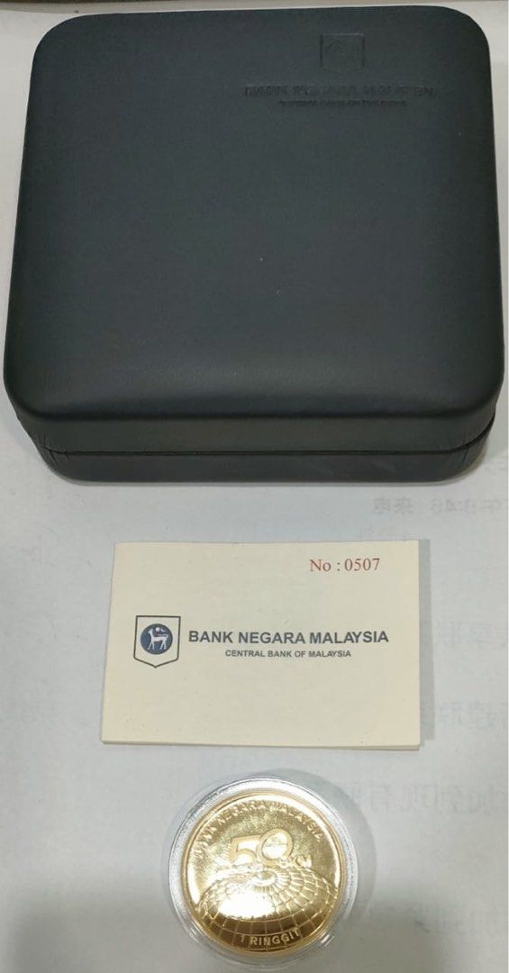 Malaysia 1 ringgit emas nordic gold coin, Hobbies & Toys, Collectibles ...