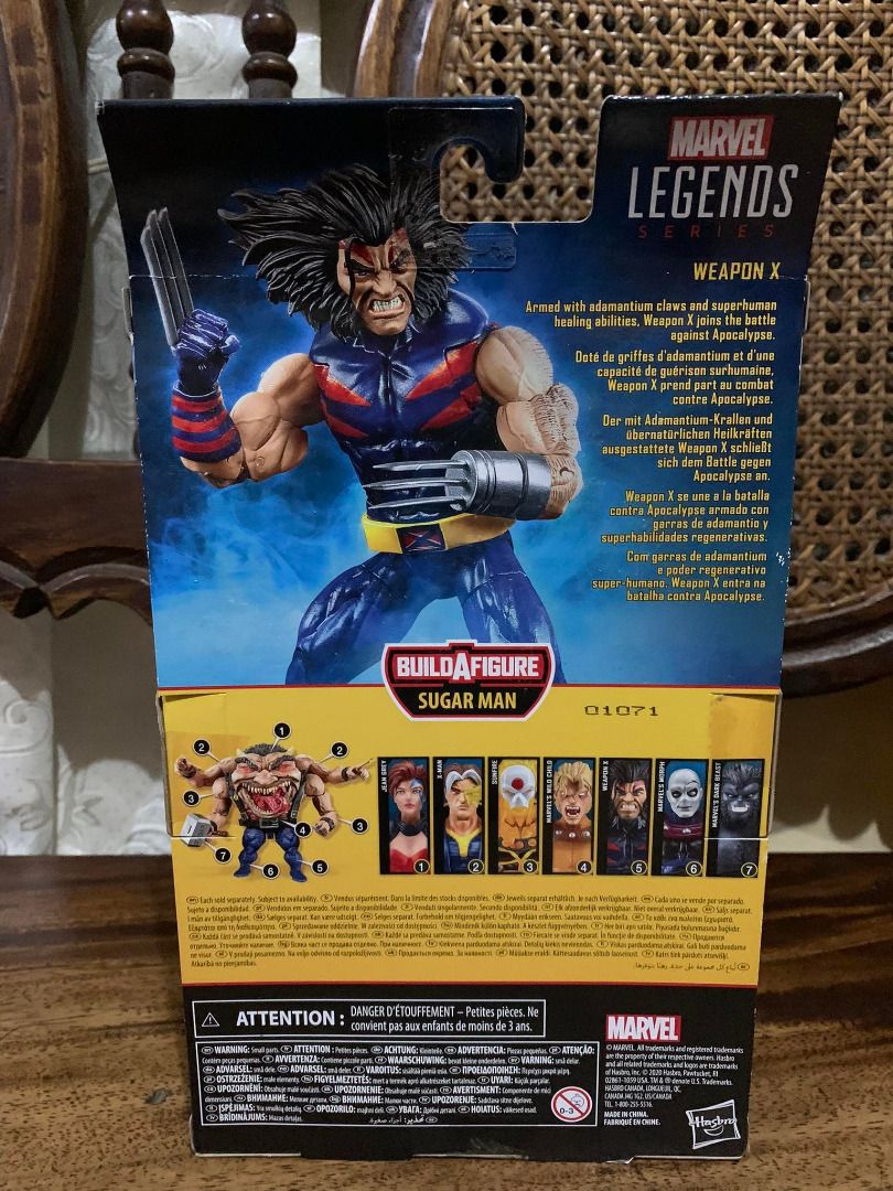 Marvel Legends X-Men: Age of Apocalypse Weapon X 6 Inch Action Figure ...