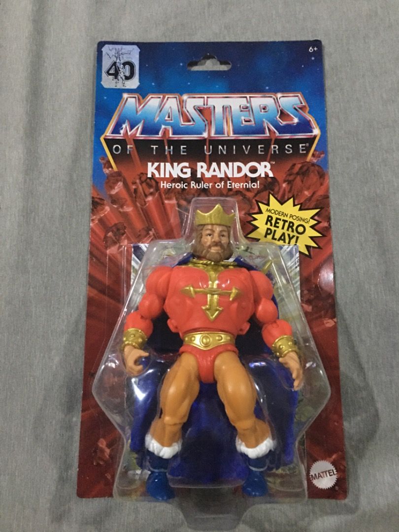 Masters of the universe origins King Randor, Hobbies & Toys, Toys ...