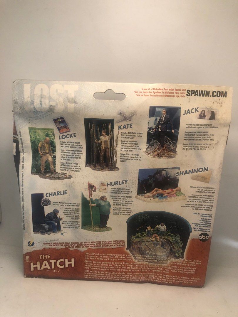 Mcfarlane LOST figures set of 3, Hobbies & Toys, Toys & Games on Carousell