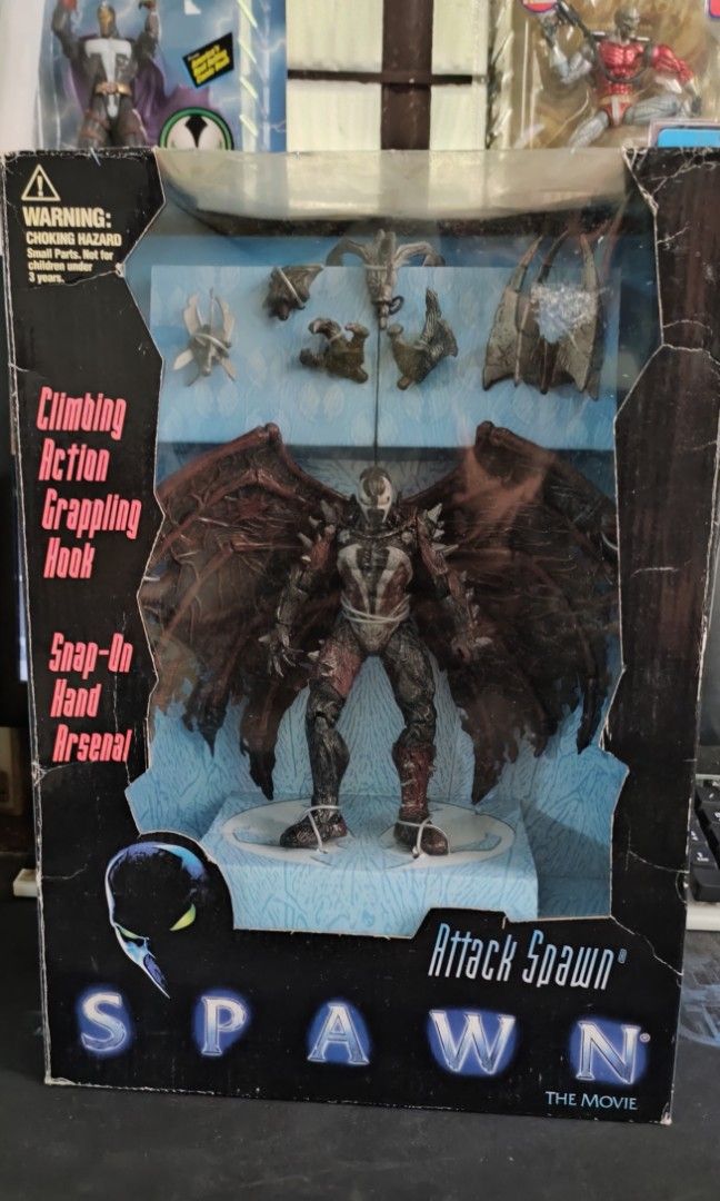 Mcfarlane Spawn Movie Attack Spawn, Hobbies & Toys, Toys & Games on Carousell