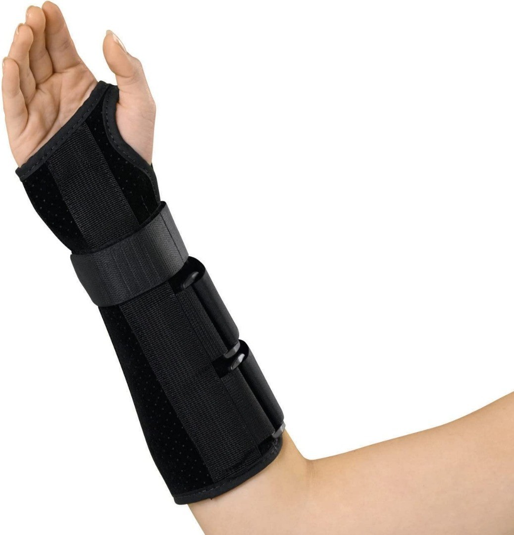 Medline Wrist and Forearm Splints, Right, Medium, Health & Nutrition ...