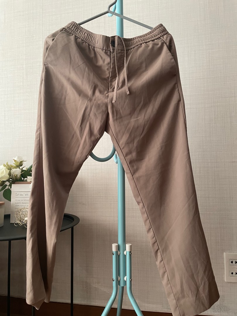 Garterized Brown Pants/ Trouser, Men's Fashion, Bottoms, Trousers on ...