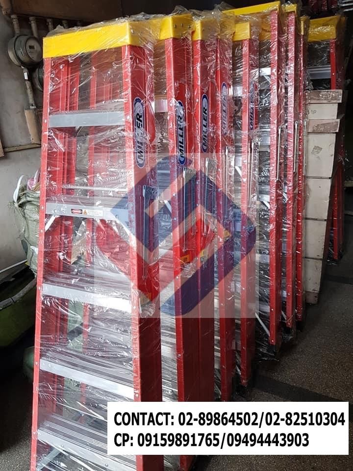 Miller Fiber Glass A Type Ladder, Commercial & Industrial, Construction ...