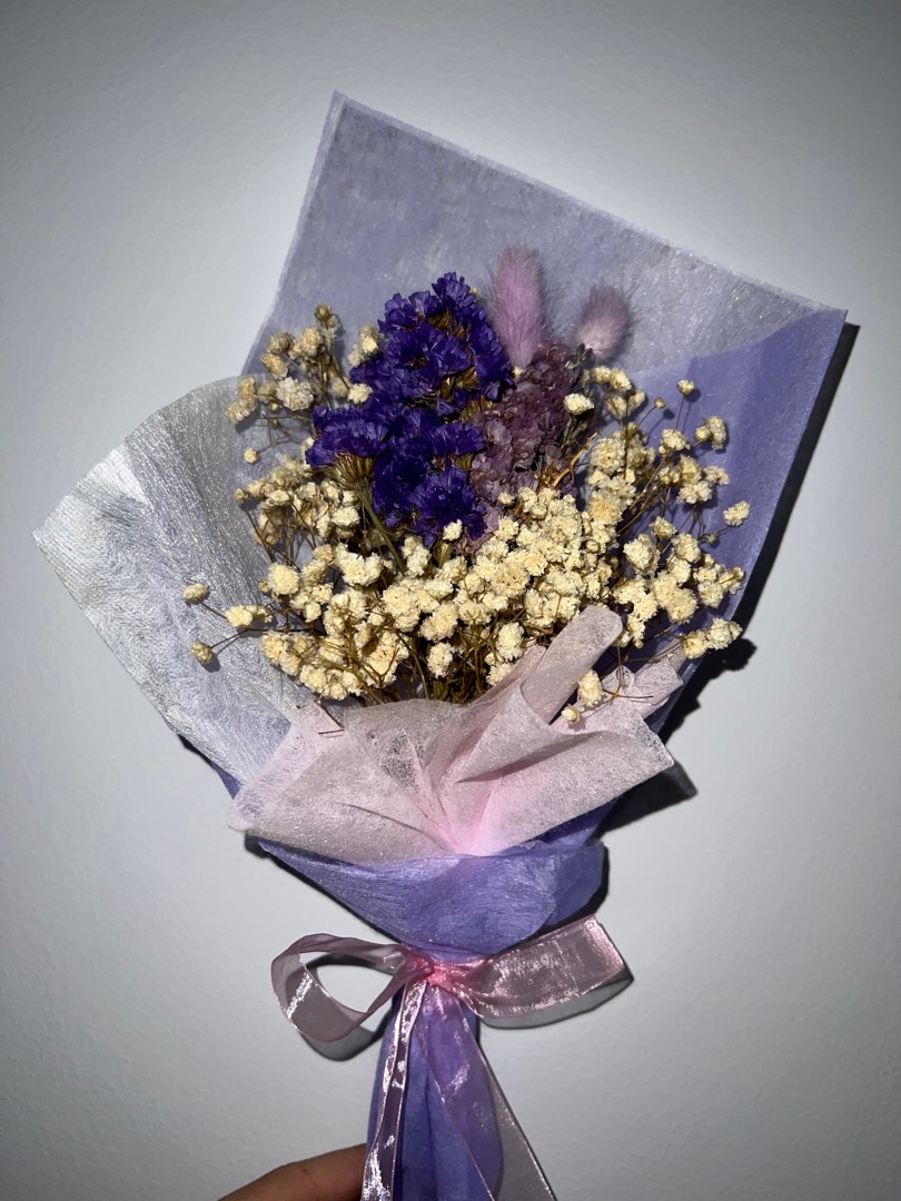 Mini preserved flower bouquet, Hobbies & Toys, Stationery & Craft ...
