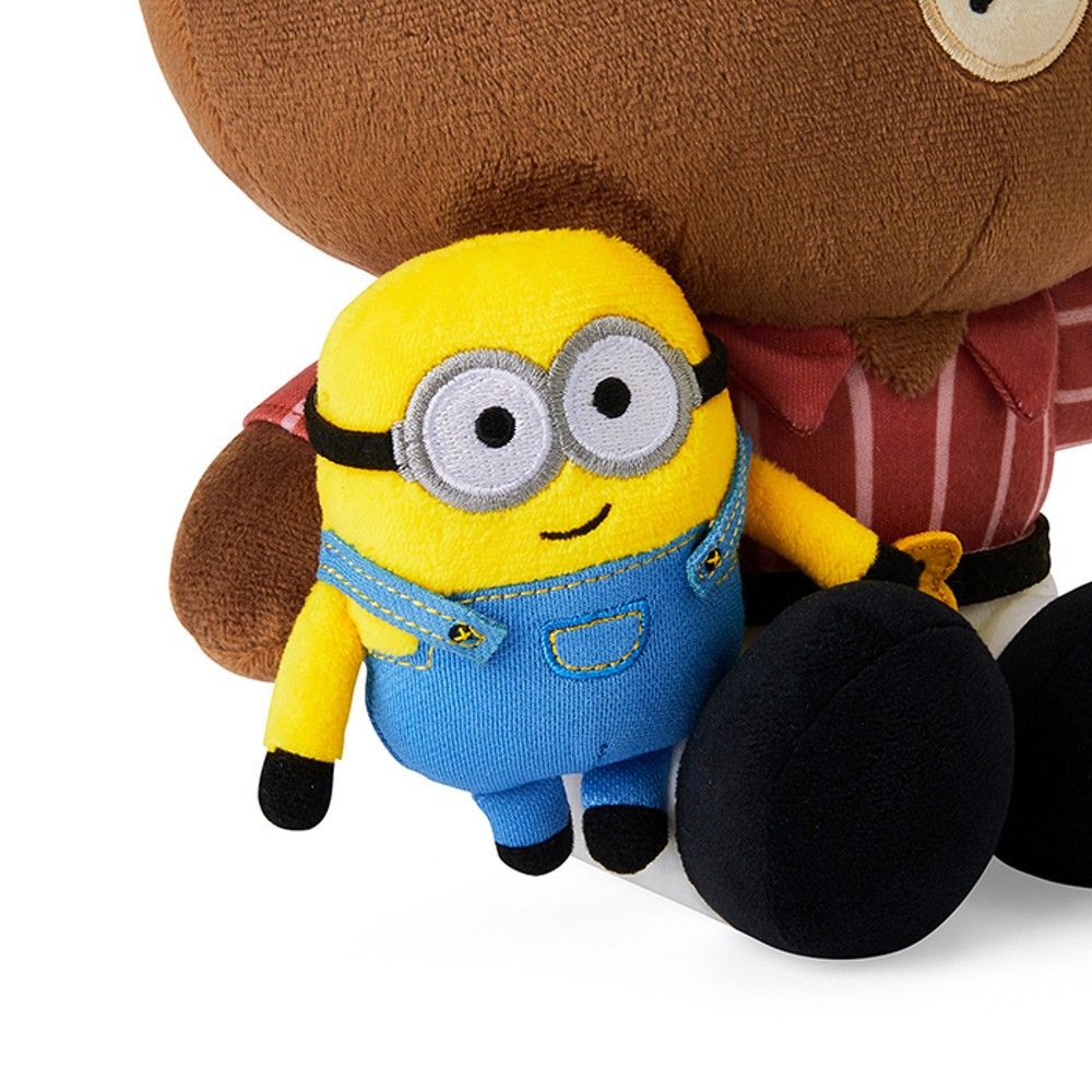 Minions Brown Costume Sitting Doll (25cm), Hobbies & Toys, Toys & Games ...