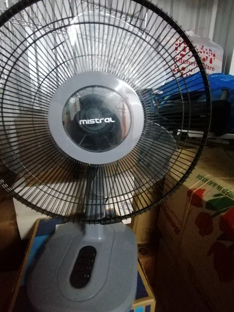 Mistral Desk Fan, Furniture & Home Living, Lighting & Fans, Fans on ...