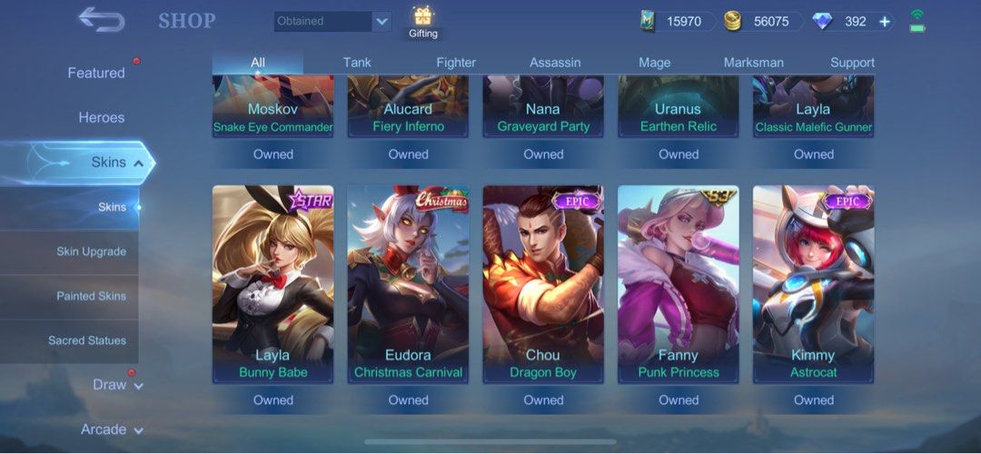 Mobile Legends Account, Video Gaming, Gaming Accessories, In-Game ...