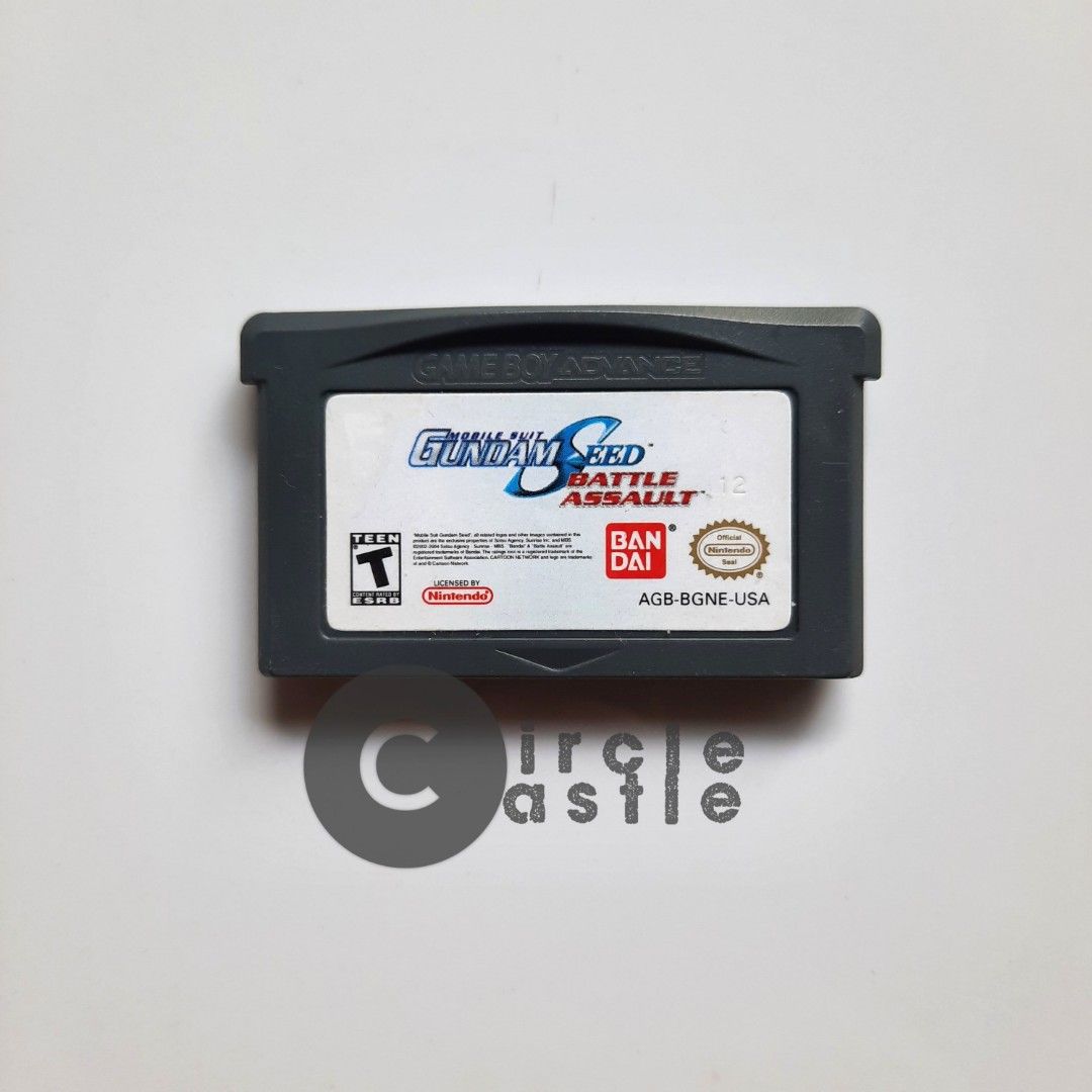 Mobile Suit Gundam Seed Battle Assault for Gameboy Advance GBA, Video ...
