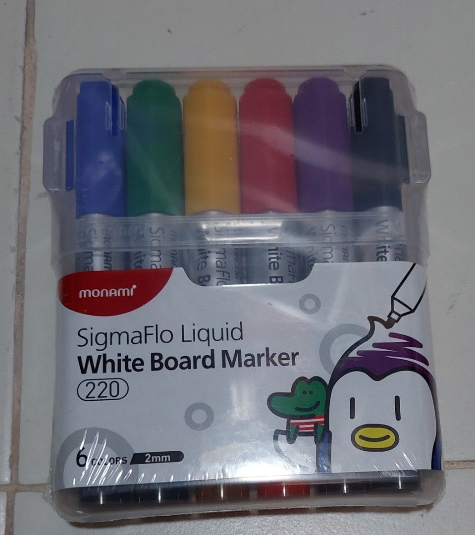 [Sold] Monami sigmaflo whiteboard marker, Hobbies & Toys, Stationery ...
