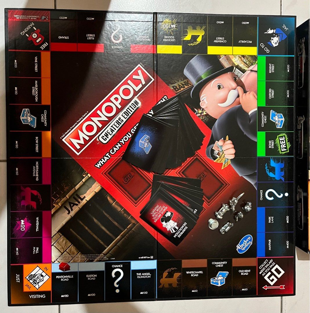 Monopoly CHEATERS EDITION, Hobbies & Toys, Toys & Games on Carousell
