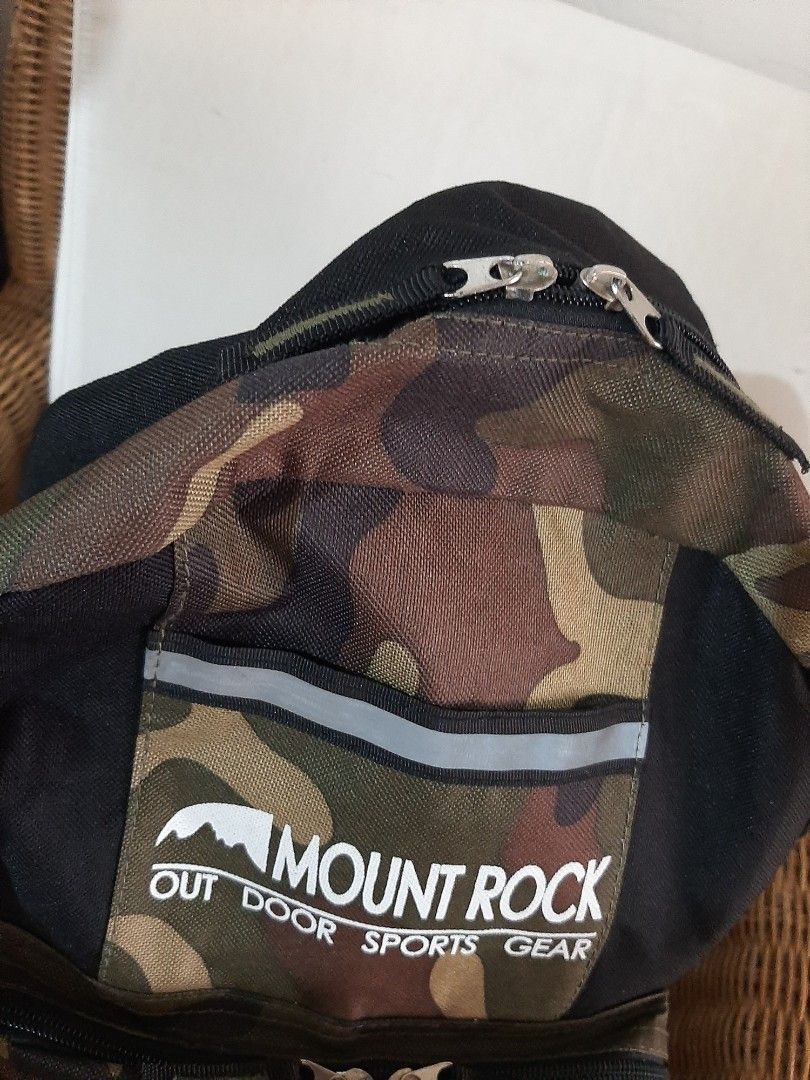 MOUNT ROCK OUTDOOR BACKPACK, Men's Fashion, Bags, Backpacks on Carousell