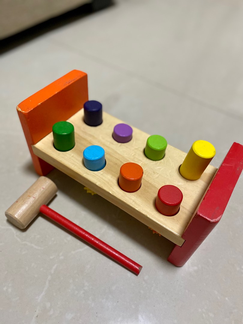 Mueller Hammer Bench Montessori Toy, Hobbies & Toys, Toys & Games on ...