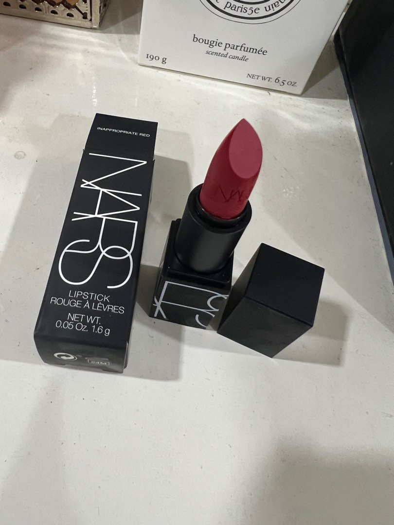 Nars Mini Lipstick in Inappropriate Red, Beauty & Personal Care, Face ...