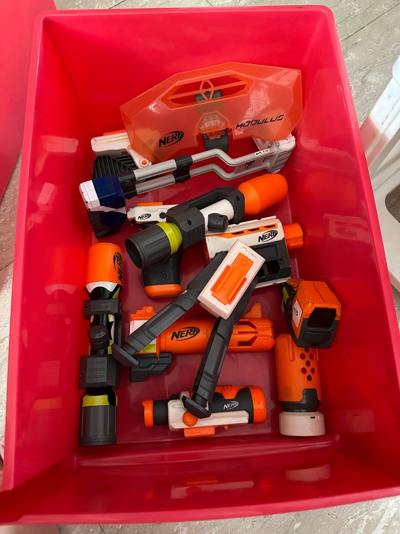 Nerf gun attachments, Hobbies & Toys, Toys & Games on Carousell